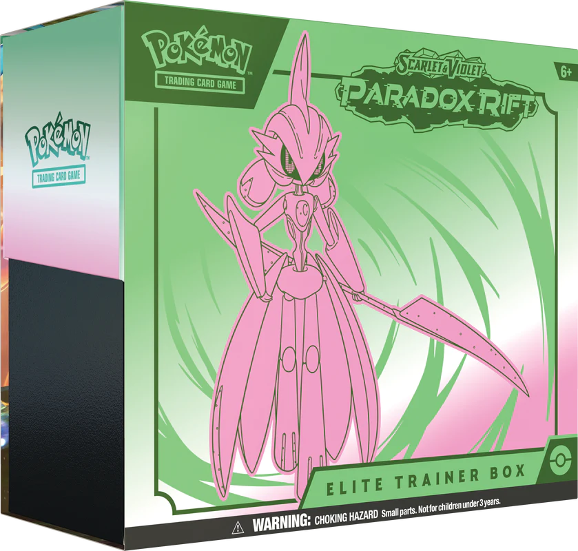 Pokemon TCG: Scarlet & Violet Paradox Rift Elite Trainer Box Iron Vali ...