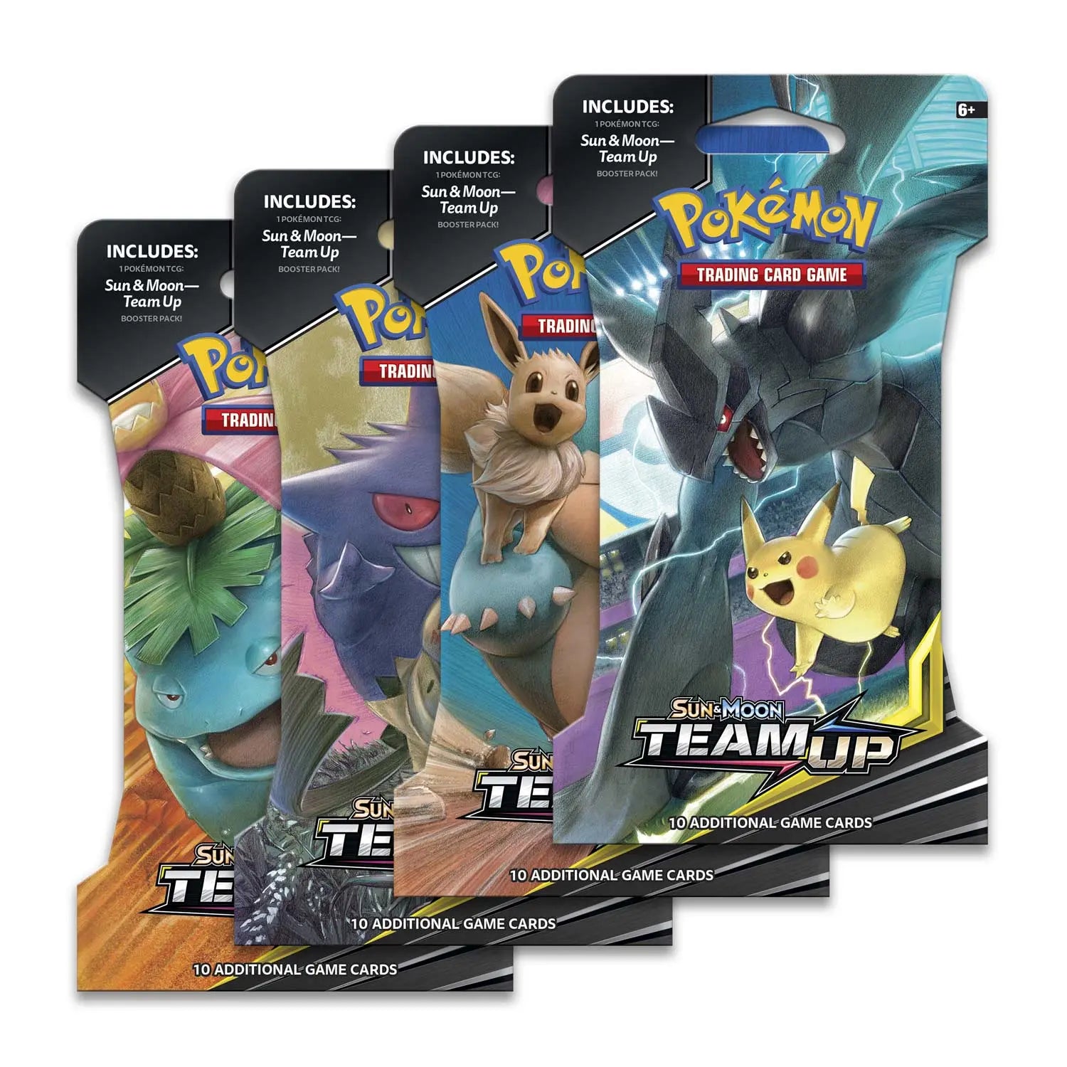 Pokemon Team Up Sleeved Blister Packs – Flaring Lair