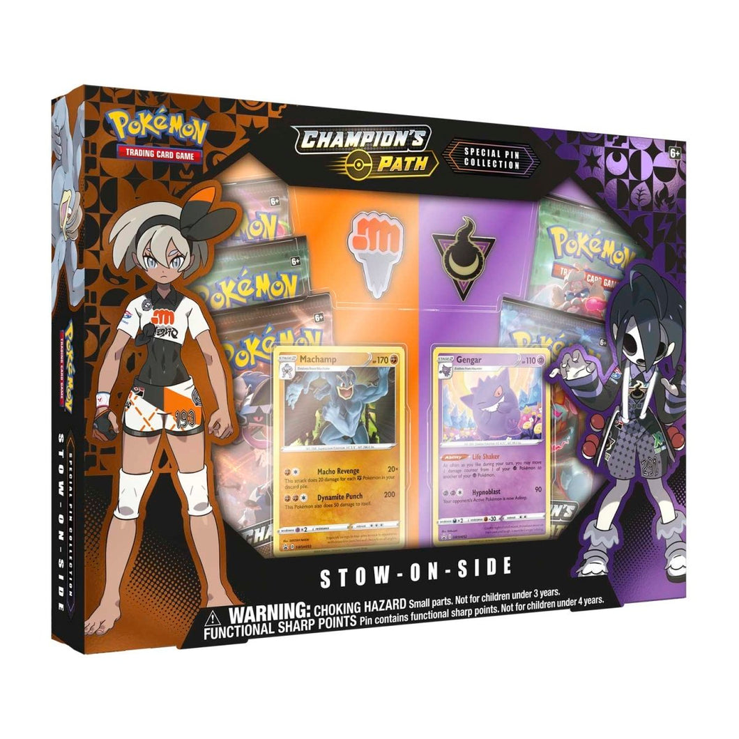 Pokemon TCG: Sword & Shield Champion's Path Special Pin Collection Sto ...