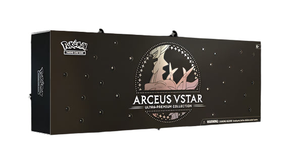 Pokemon TCG: Sword & Shield Arceus Vstar Ultra Premium Collection Box ...
