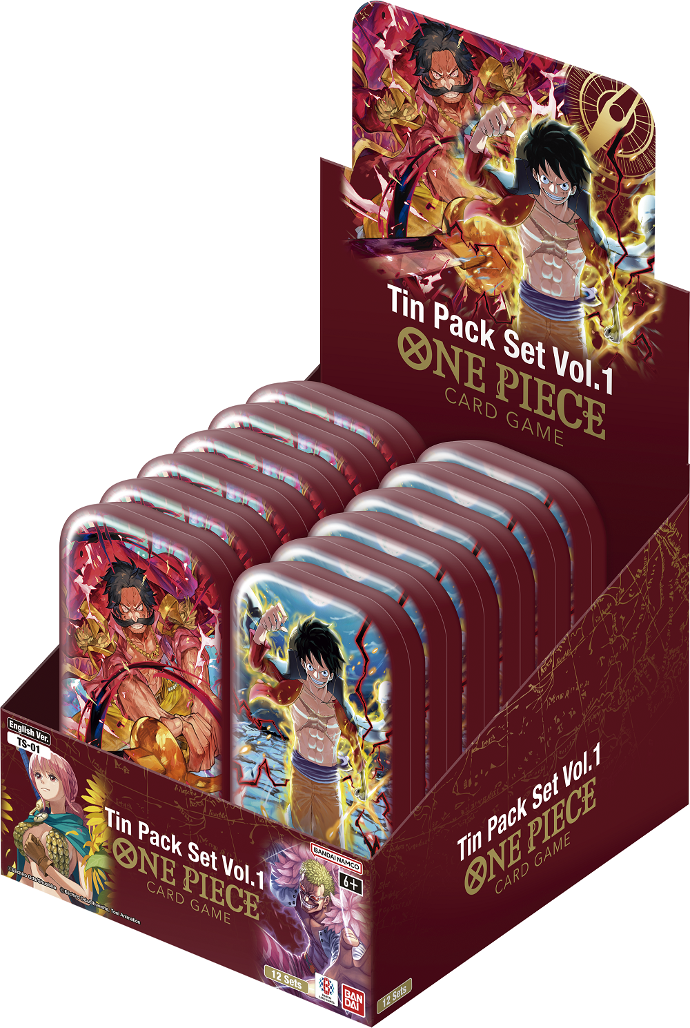 One Piece CG: TS01 Tin Pack Set VOL 01 – Flaring Lair