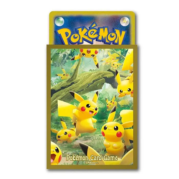 Pokemon Center Japan: Card Sleeve Pikachu Forest Version #2 2021 ...
